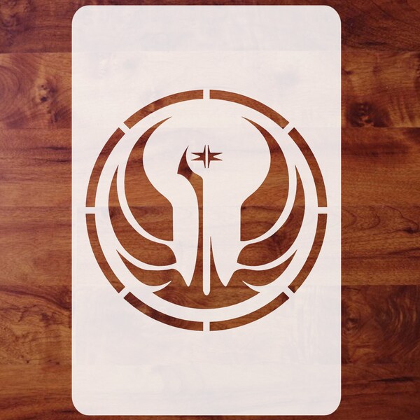 Galactic Republic Stencil - Etsy