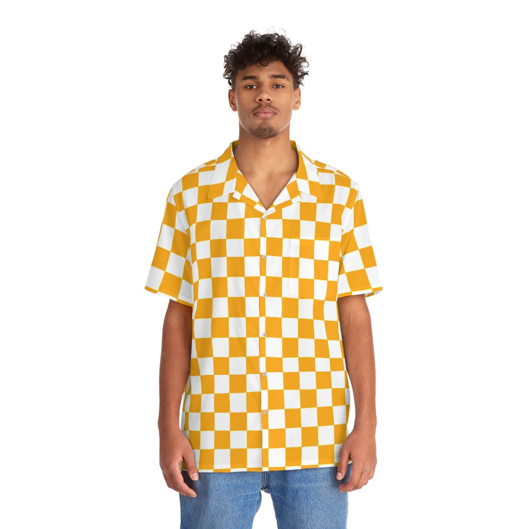 Tennessee Checkerboard Men's Hawaiian Shirt (AOP) - Etsy