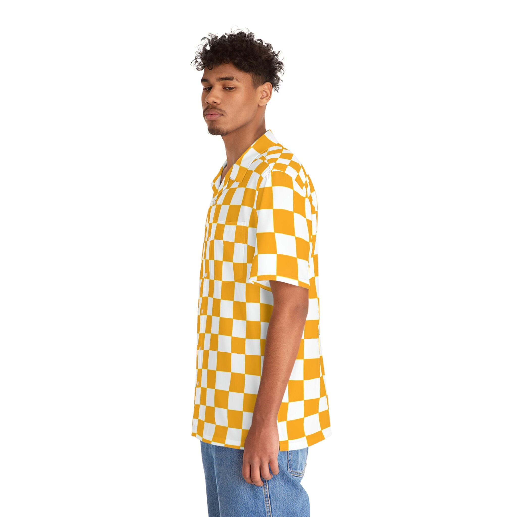 Tennessee Checkerboard Men's Hawaiian Shirt (AOP) - Etsy