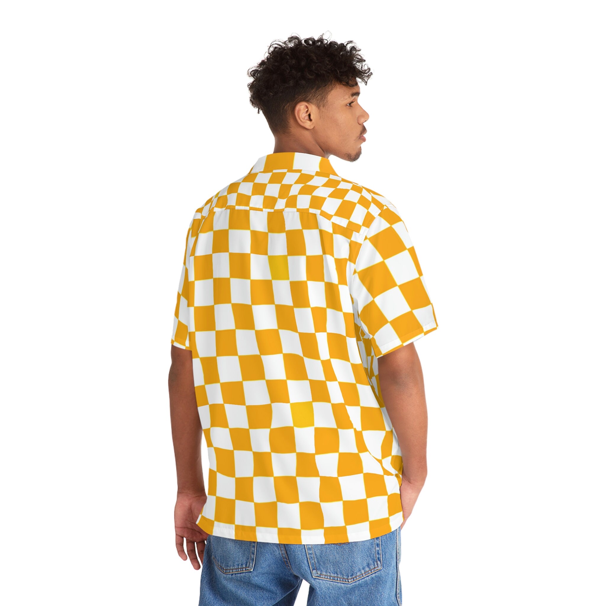 Tennessee Checkerboard Men's Hawaiian Shirt (AOP) - Etsy