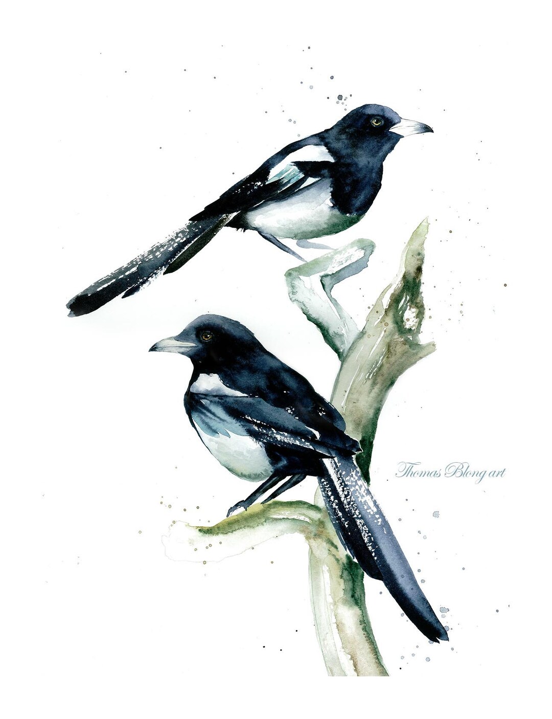 Magpies "2 for Joy" - Etsy