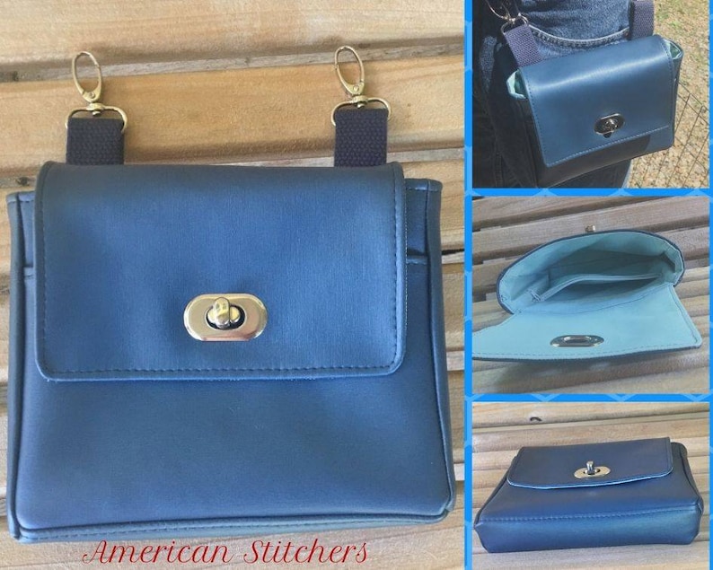 Cherabea Belt Loop Bag Digital PDF Sewing Pattern - Etsy
