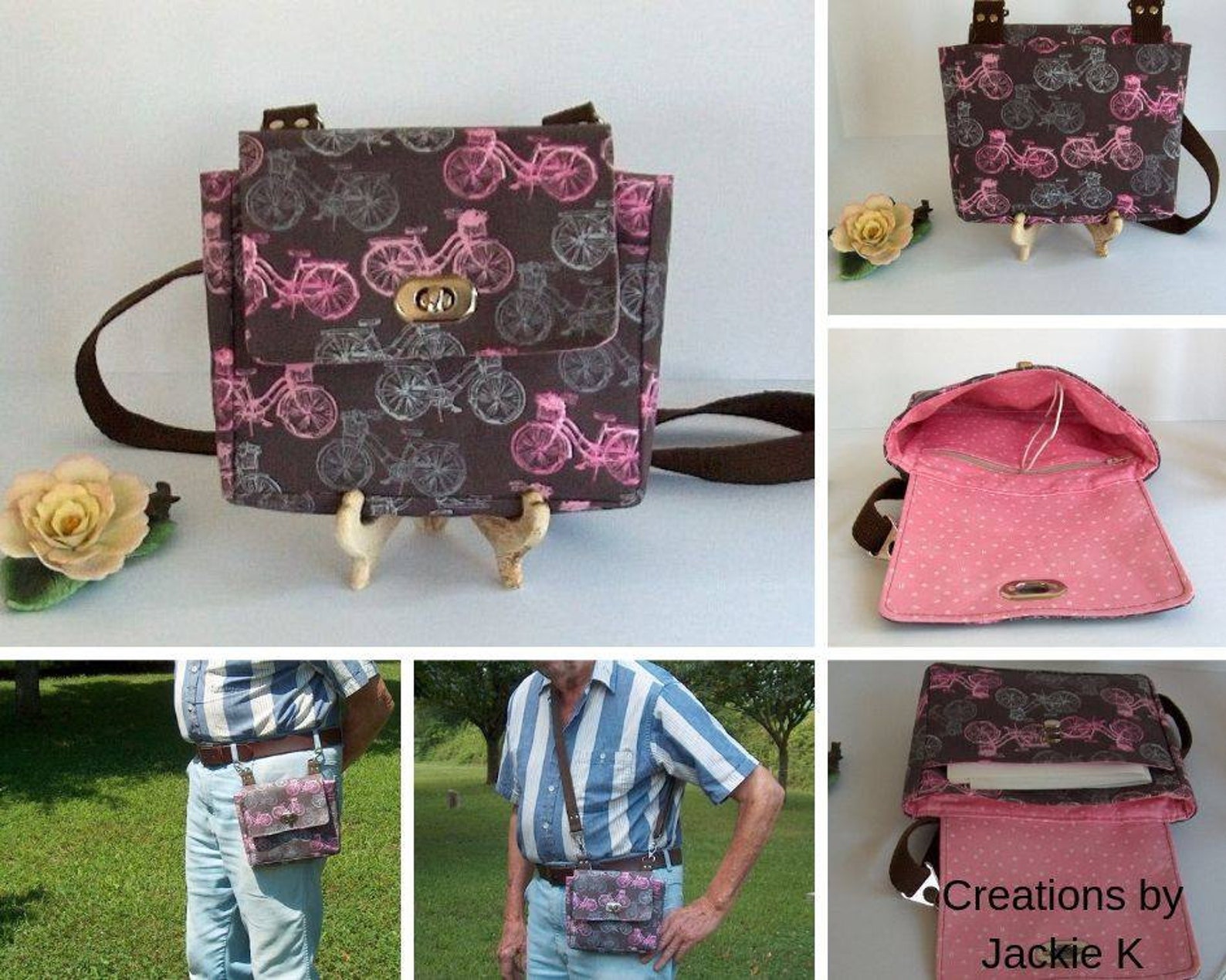 Cherabea Belt Loop Bag Digital PDF Sewing Pattern - Etsy