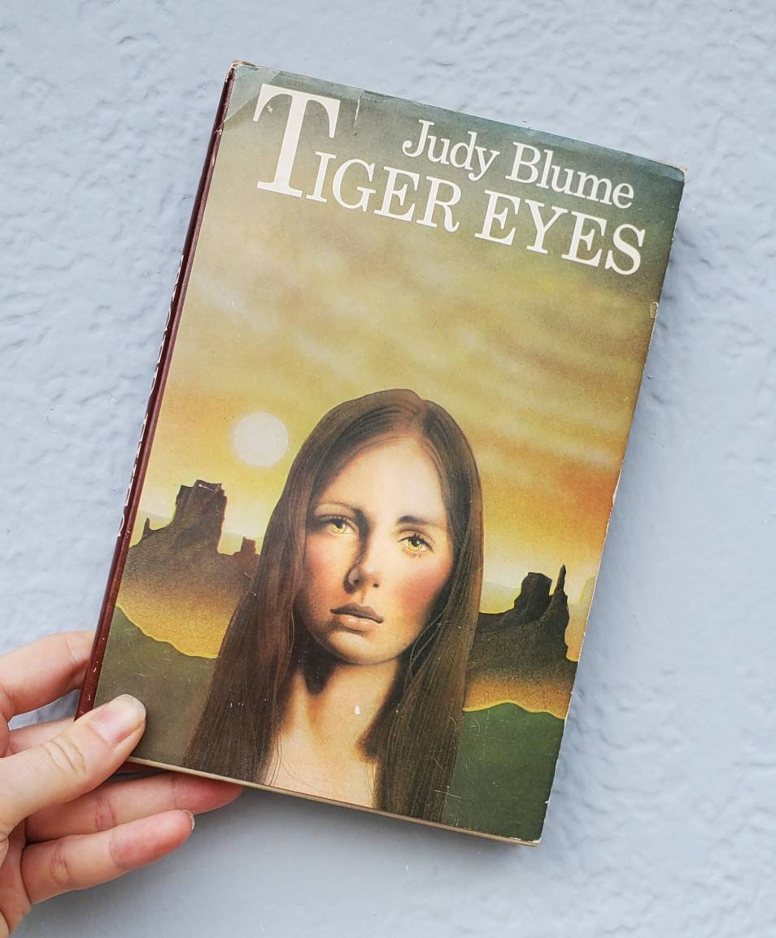 Tiger Eyes by Judy Blume Book Club Edition Bradbury Press | Etsy