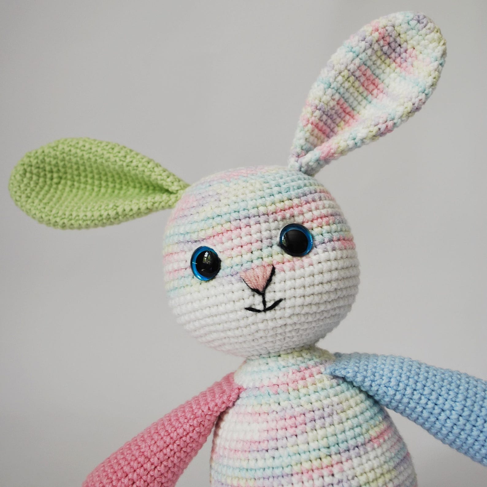 Bunny Crochet Pattern PDF | Easy Amigurumi Bunny Toy Tutorial ...