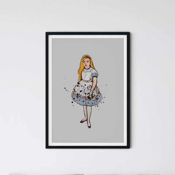 Modern Alice In Wonderland Illustrations
