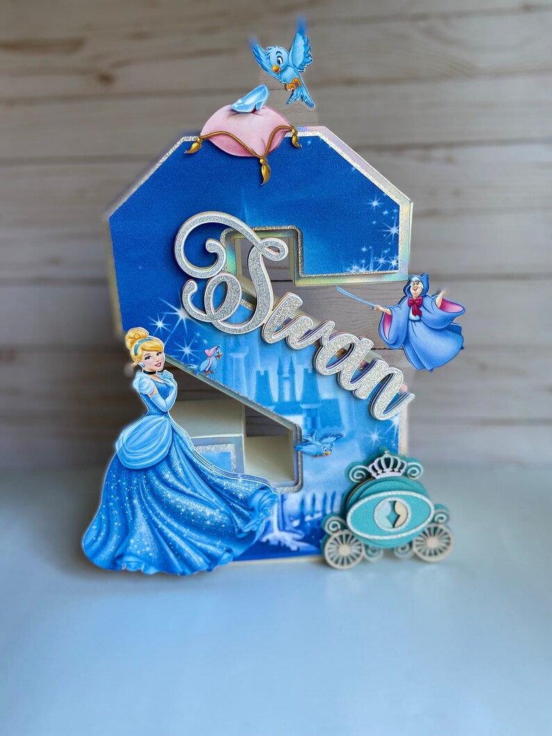 3D Letters /personalized 3d Letters L Magical Land Birthday Party ...
