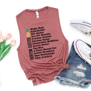 Burton Guster Nicknames - Womens Muscle Tank. Psych Shirt, Pineapple ...