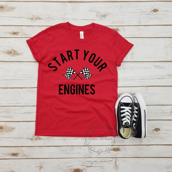 Racer Checkered Shirt - Etsy