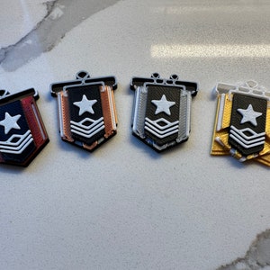 Rainbow 6: Siege Ranked Charms copper-champ - Etsy