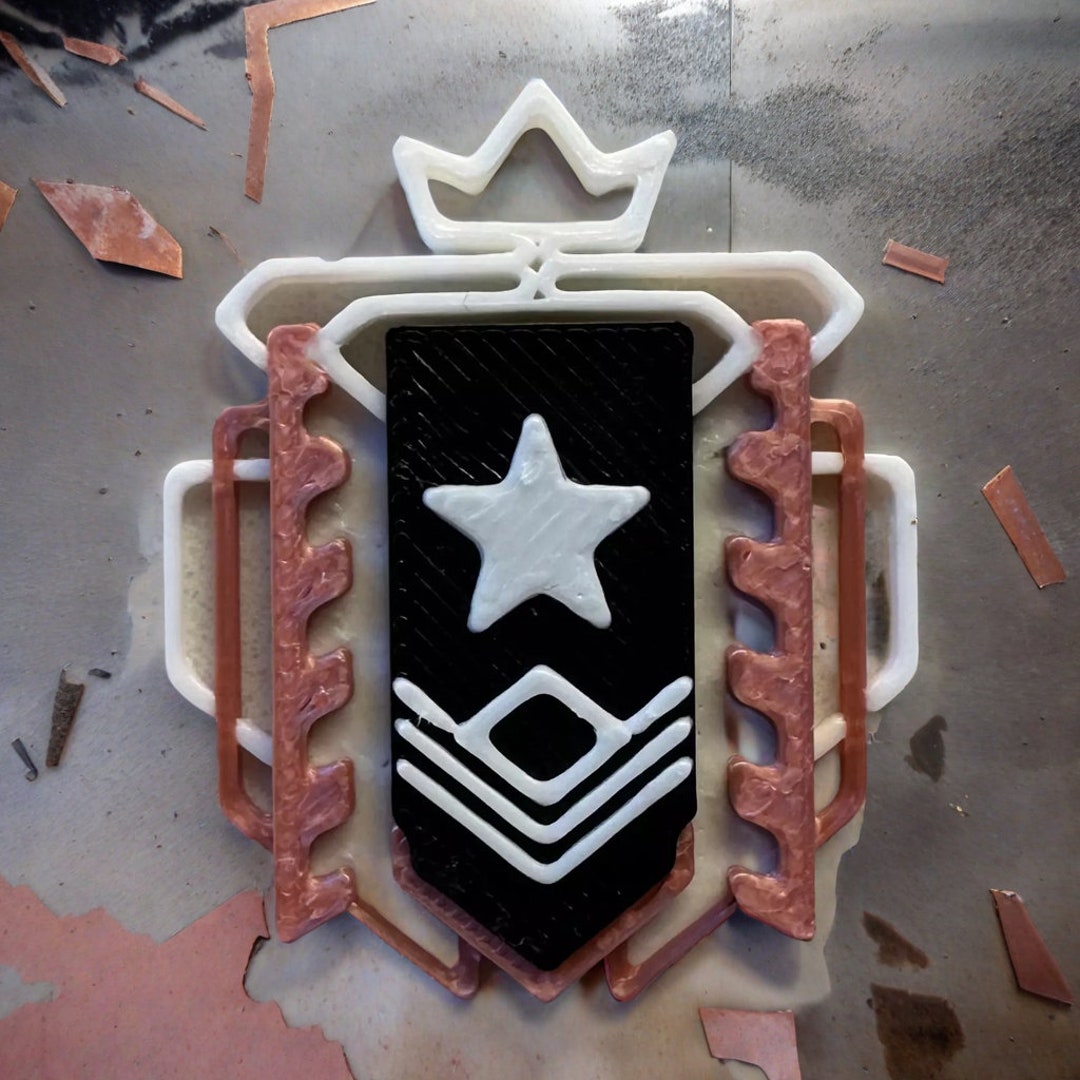 Rainbow 6: Siege Ranked Charms platinum-champ - Etsy