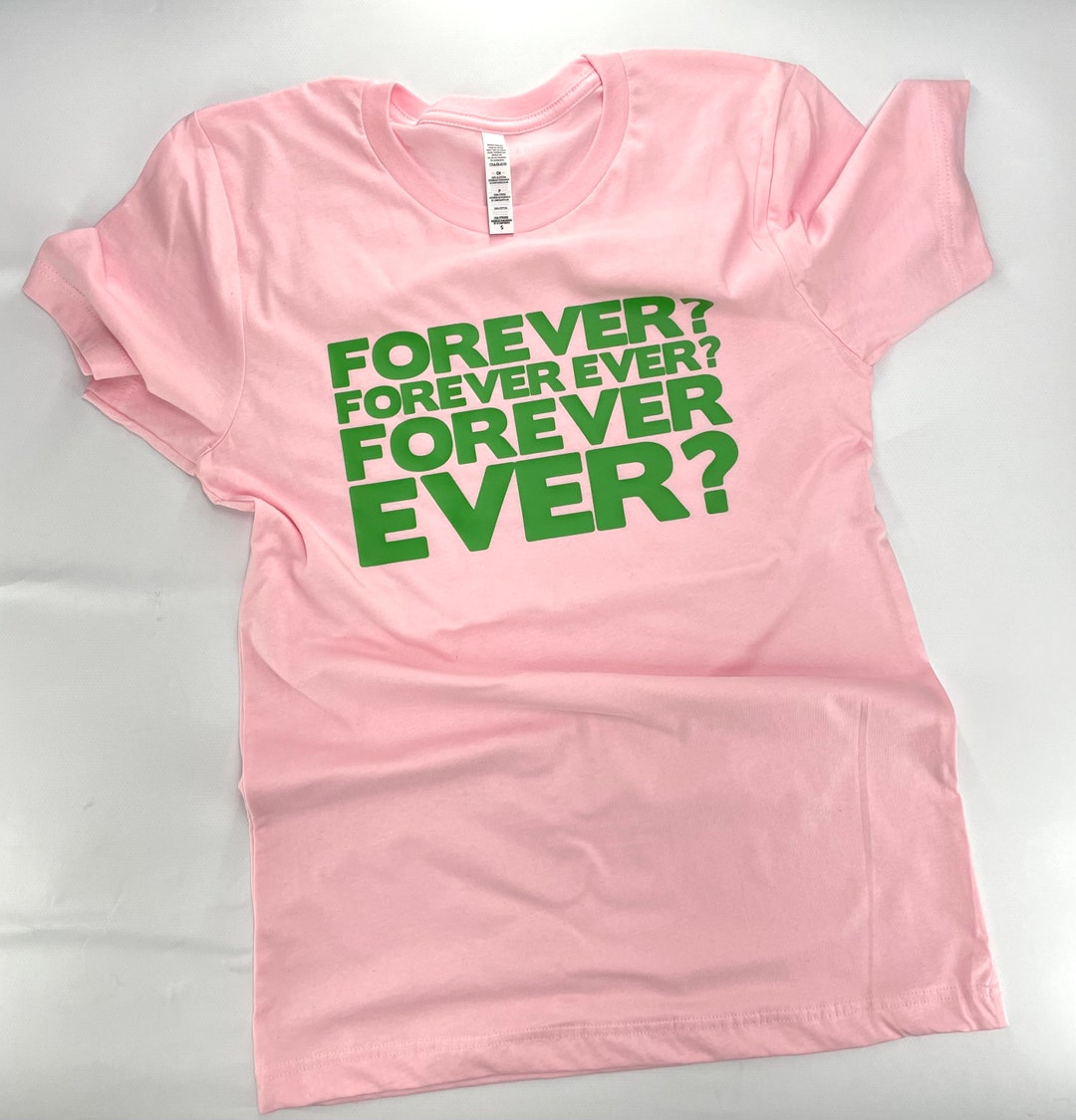 Forever Ever? Graphic Tee - Unisex Poly-cotton Crewneck - Etsy