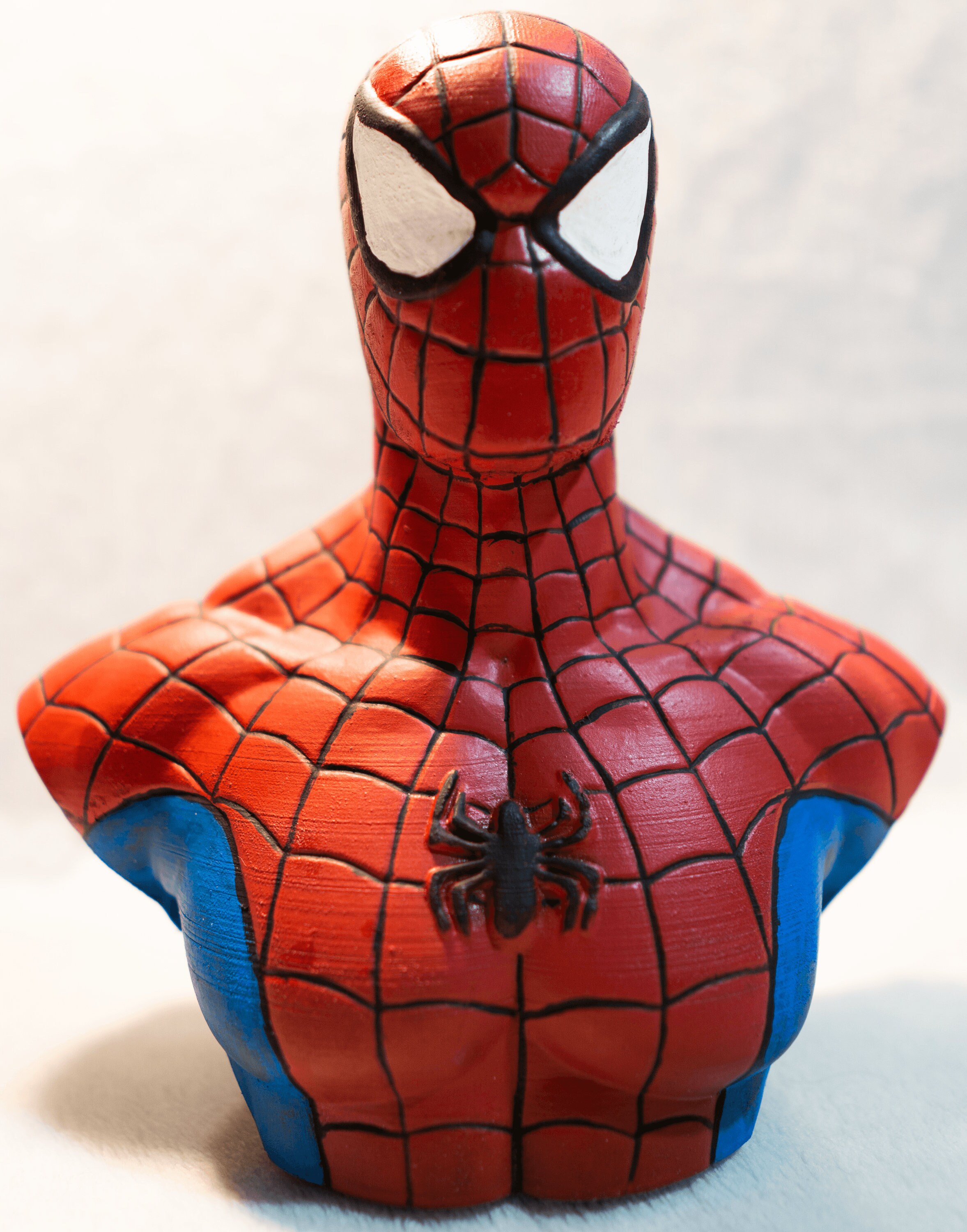 Art & Collectibles Sculpture Figurines Spider Man Paintable Bust/Figure ...