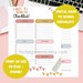 Digital BACK TO SCHOOL Checklist, Pdf Printable Back to School ...