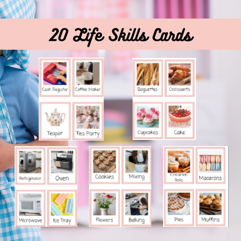 Printable Bakery Dramatic Play Set | Homeschool Bakery Shop | Bakery ...