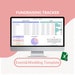 Fundraising Tracker Excel Template Fundraising Progress - Etsy