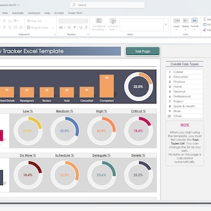 Task Priority Tracker Excel Template | Task Organizer & Priority ...