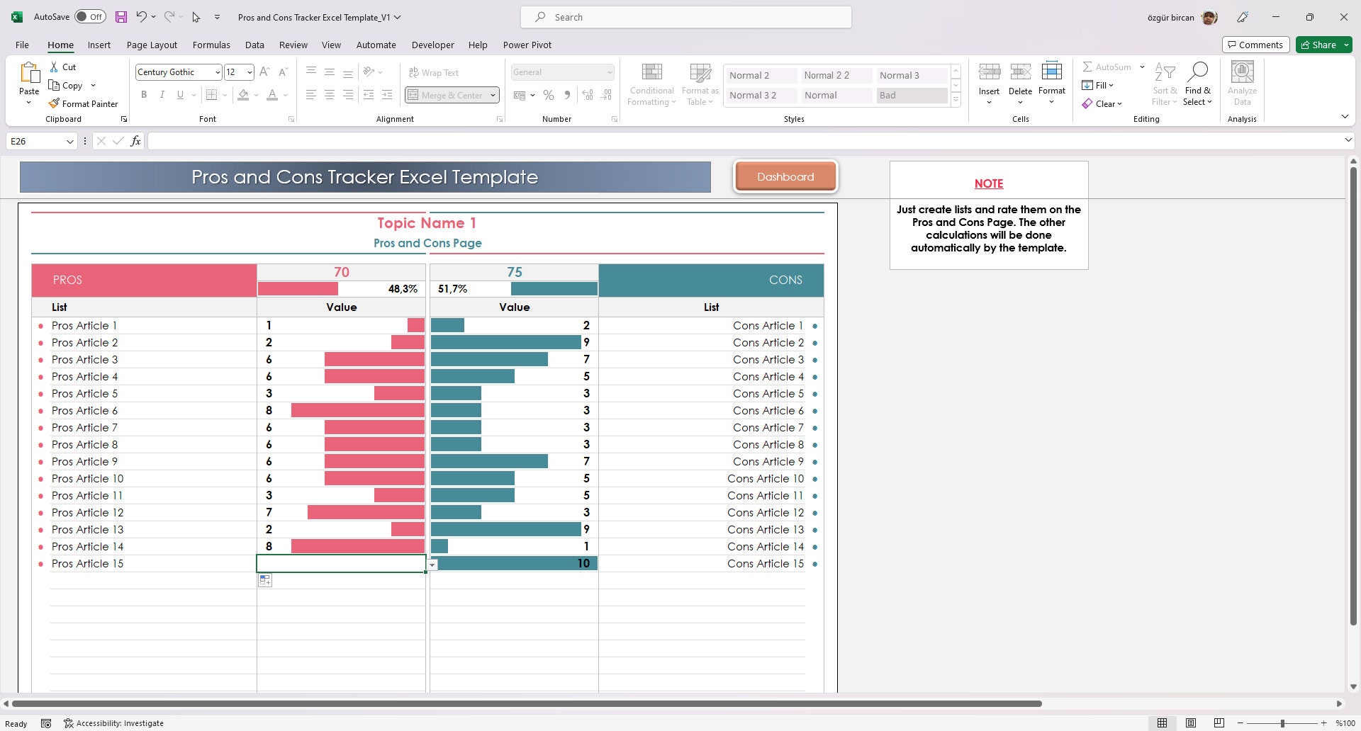 Pros and Cons Tracker Excel Template Pros and Cons List - Etsy Australia Pros and Cons Tracker Excel Template Pros and Cons List - Etsy Australia