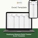 Employee Absence Point Tracker Excel Template | Attendance Tracking ...