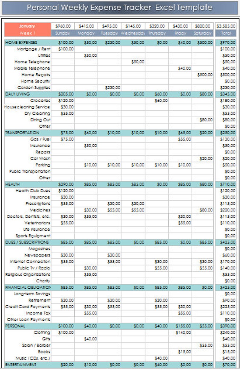 Personal expense tracker - rbtews Personal expense tracker - rbtews