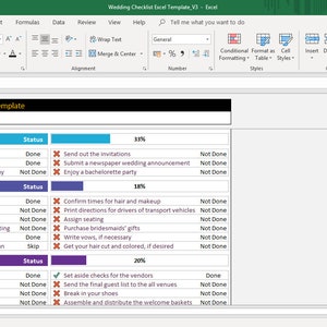 Wedding Planning Checklist Wedding Planner Checklist Tracker Printable ...