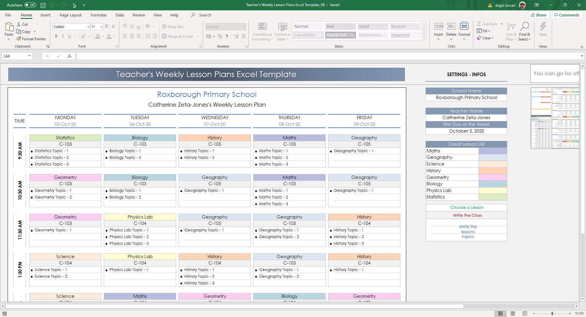 teacher-s-weekly-lesson-plans-excel-template-lesson-etsy-canada