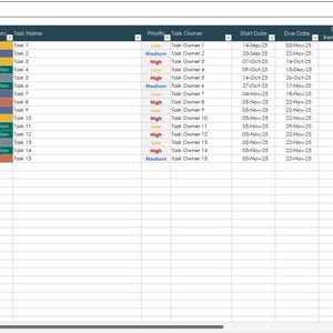 Client Onboarding Excel Template | CRM Workflow Tracker Spreadsheet ...