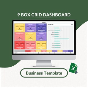 Skills Matrix Dashboard Template - Etsy