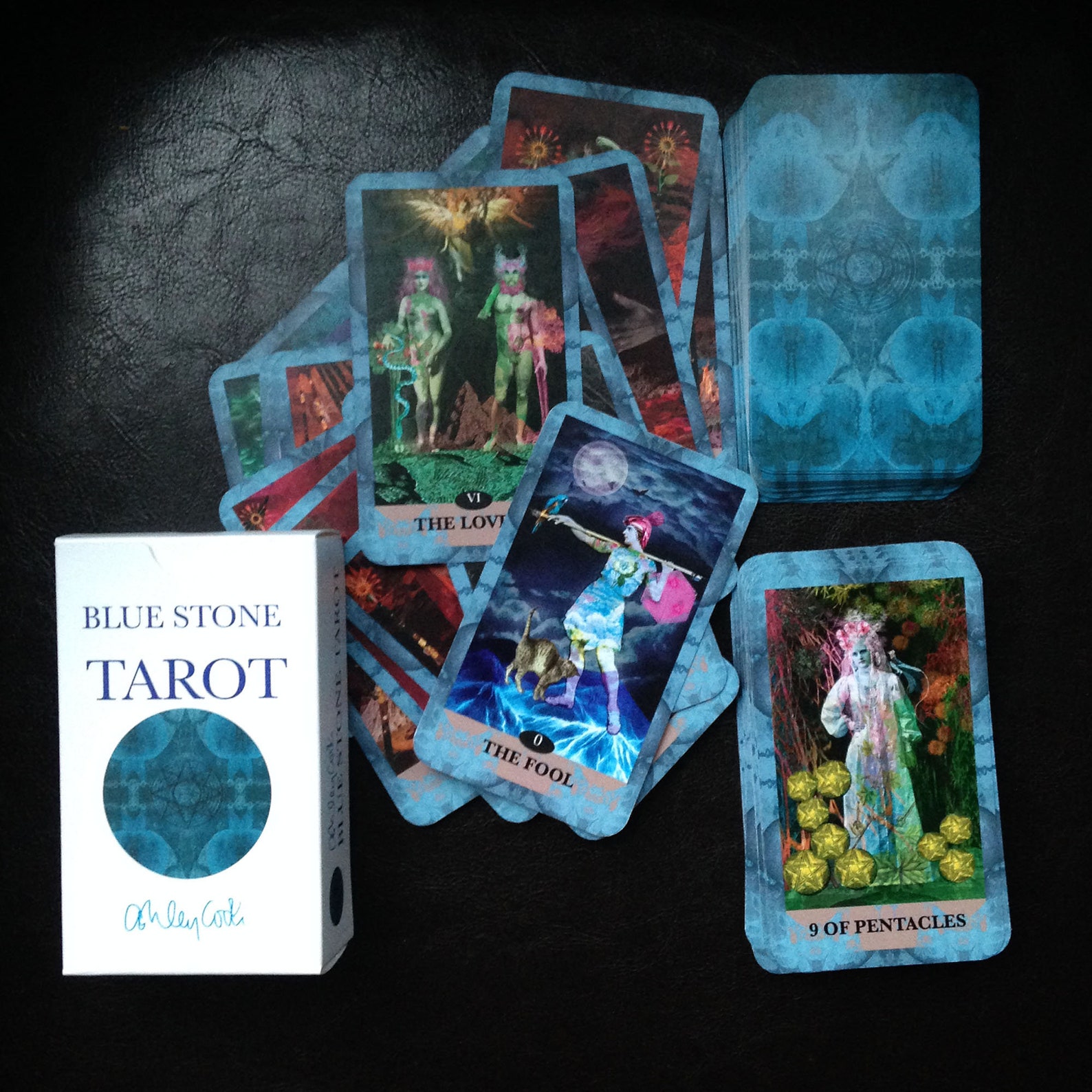 Blue Stone Tarot Deck - Etsy
