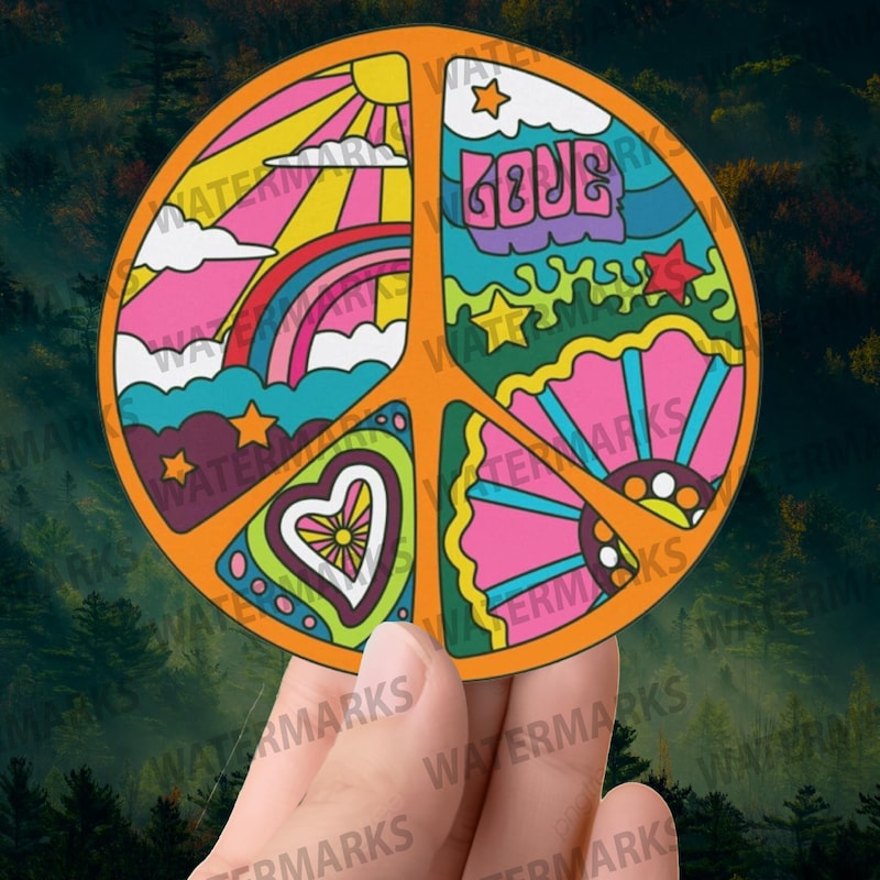 Psychedelic Logo - Etsy