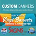 3' X 7' Full Color Custom Banner High Quality Vinyl - Etsy
