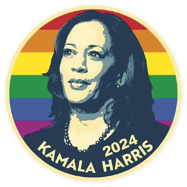 Magnetic Kamala Stickers - Etsy UK