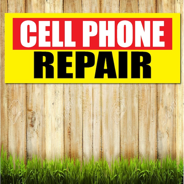 Cell Repair Sign - Etsy