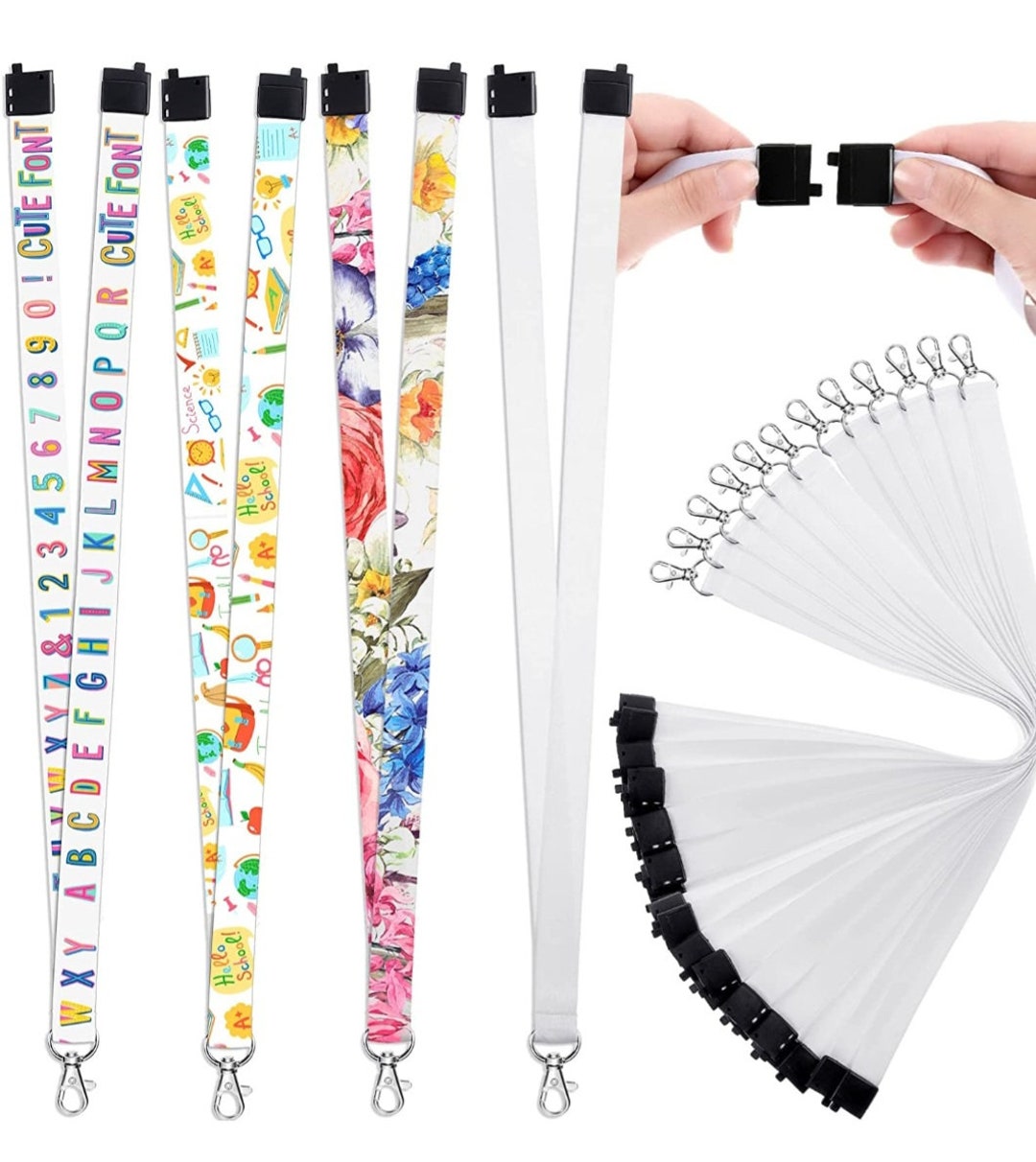 Personalized Lanyard Custom Lanyard Keychain - Etsy