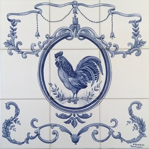 Tiles Art / Tiles Mural / 6x6 Tile / Angels Portuguese Tiles - Etsy