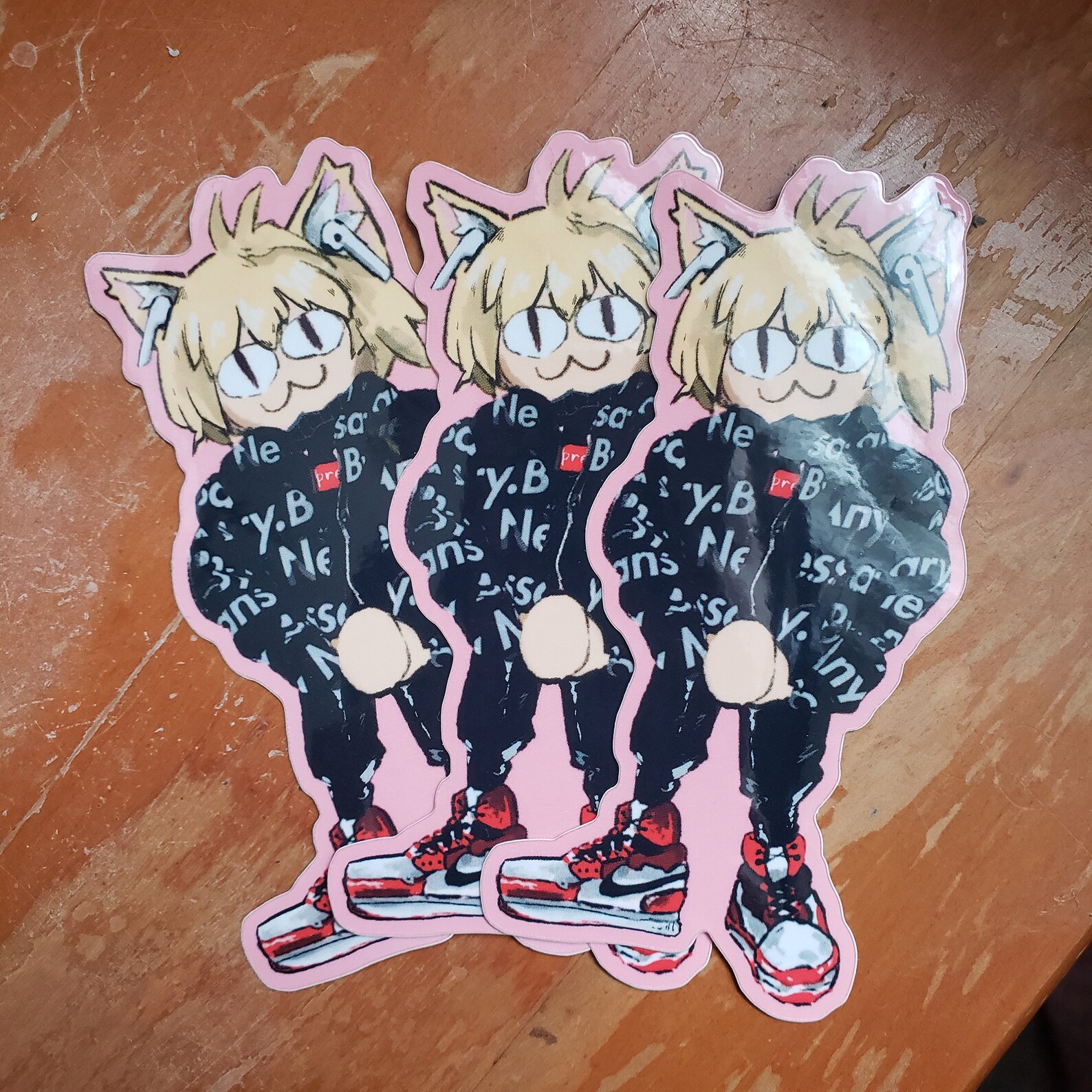 NECO ARC DRIP 2x3" Glossy Waterproof Sticker - Etsy