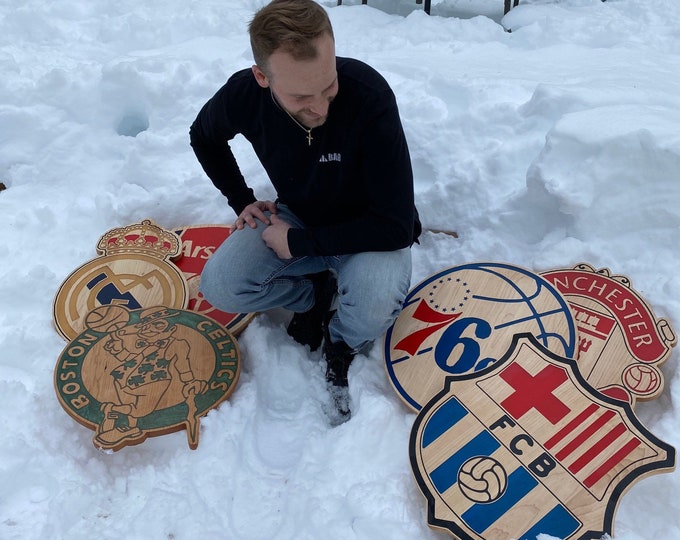 Mountains Epoxy Wood Sign - Etsy