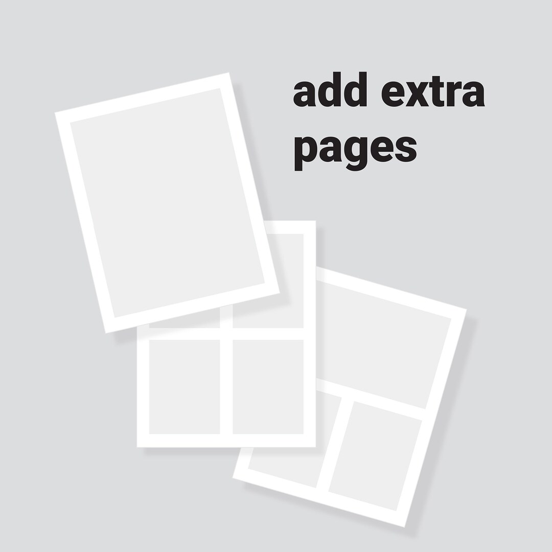 Add Extra Pages to Your Photo Book - Etsy