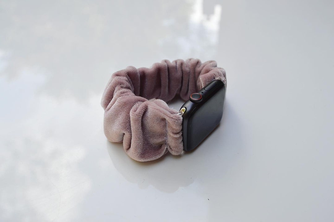 Scrunchie Apple Watch Band - Etsy