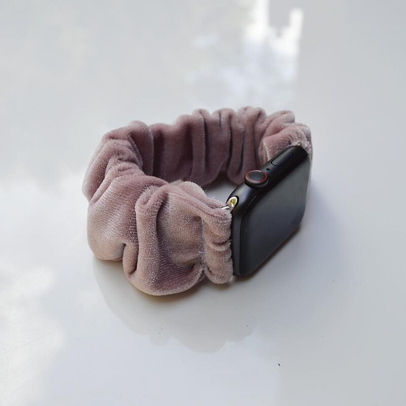 Scrunchie Apple Watch Bands - Etsy