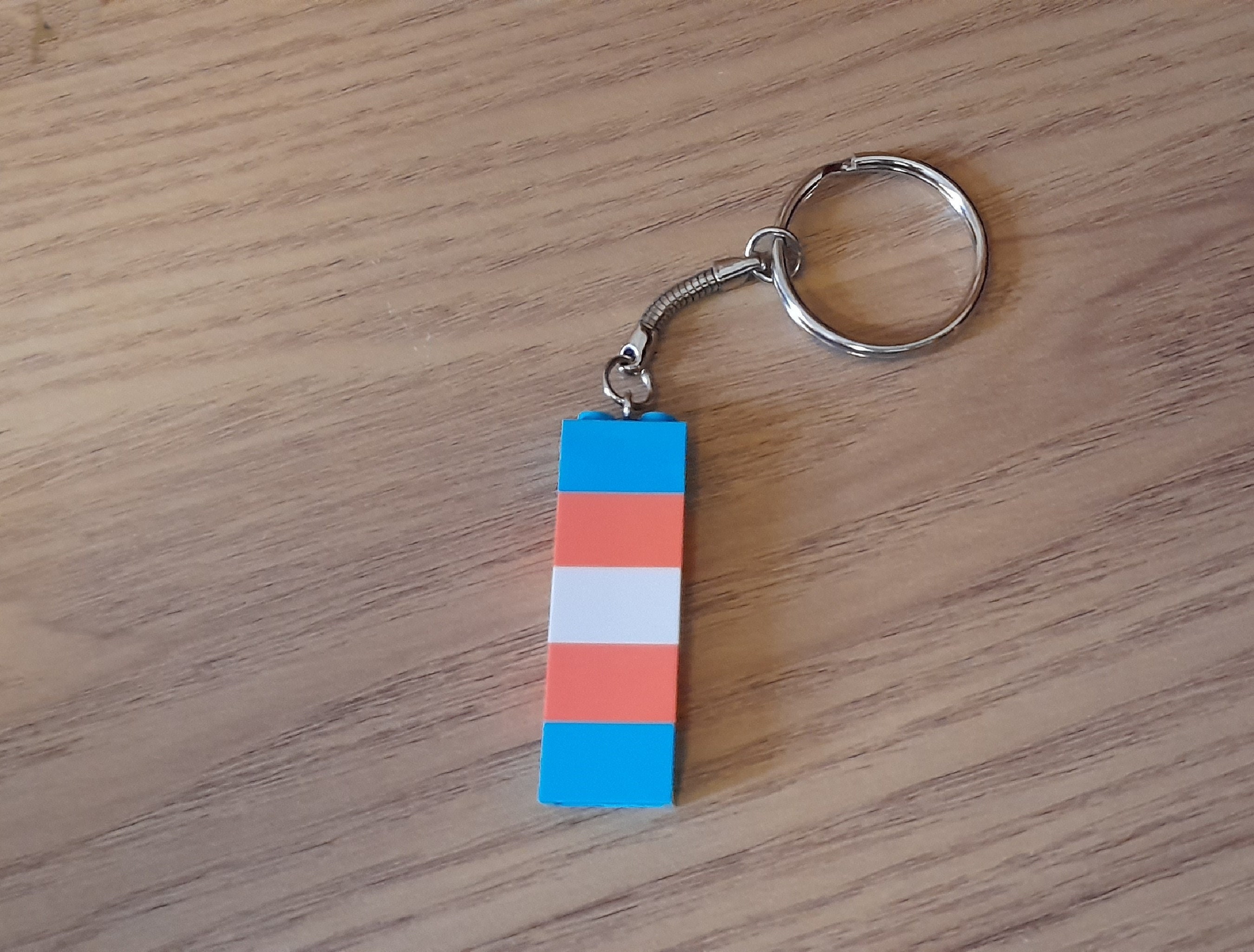 Show Your Pride With a Handmade Transgender Flag Keychain Made With ...