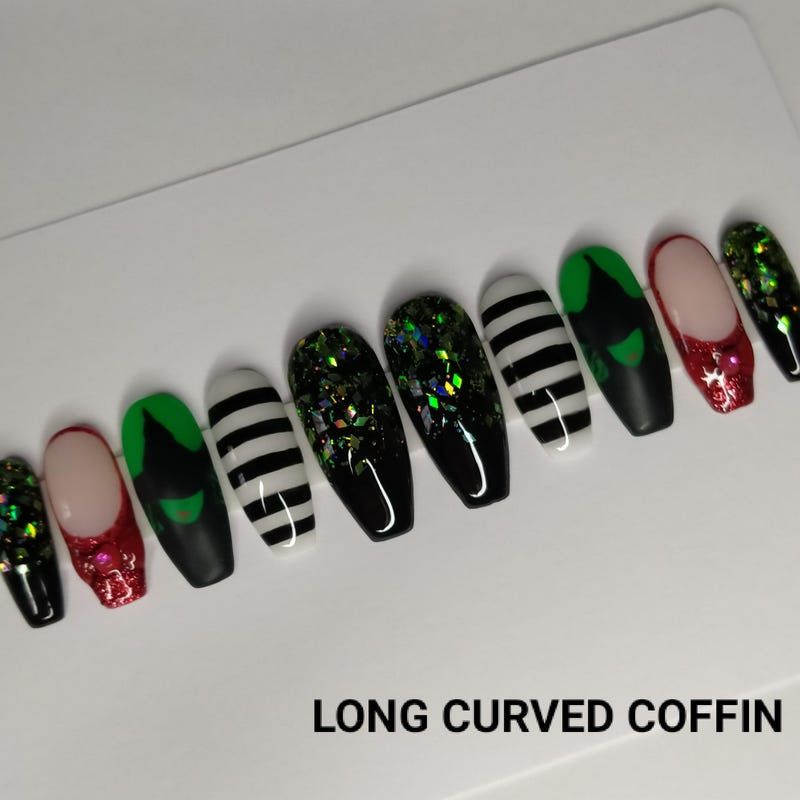 Wicked Press Nails - Etsy