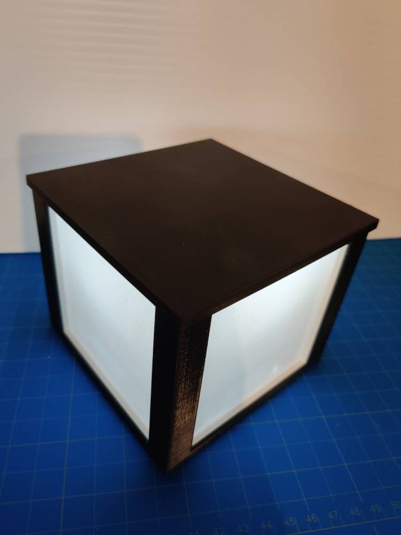Custom 3D Printed Lithophane Lamp Box - Etsy