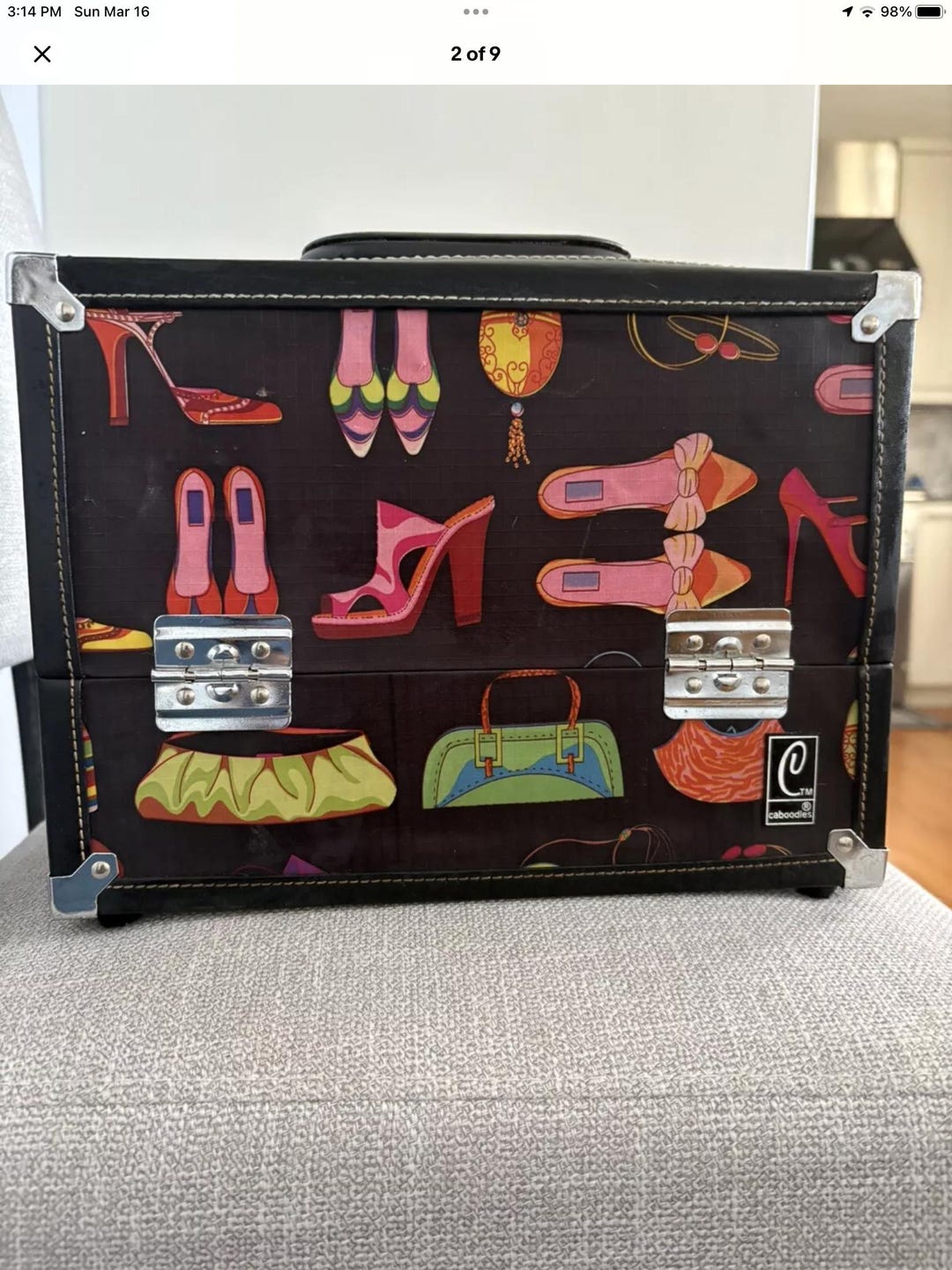 Caboodles Vtg Make-makeup Organizer Jewerly Box Train Case - Etsy