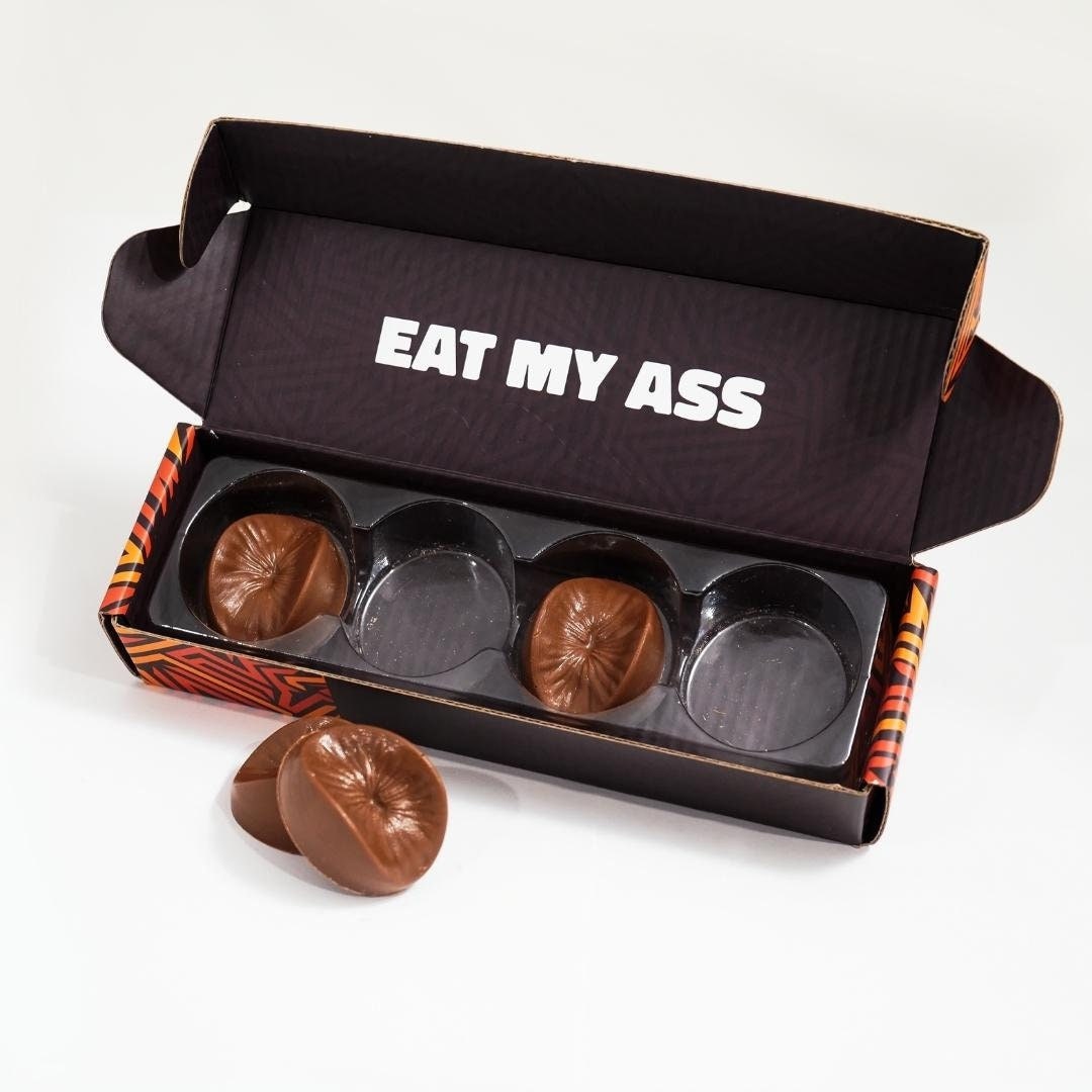 Eat My Ass - the 'indulge' Box | Edible Anus | Real Chocolate | Anus ...