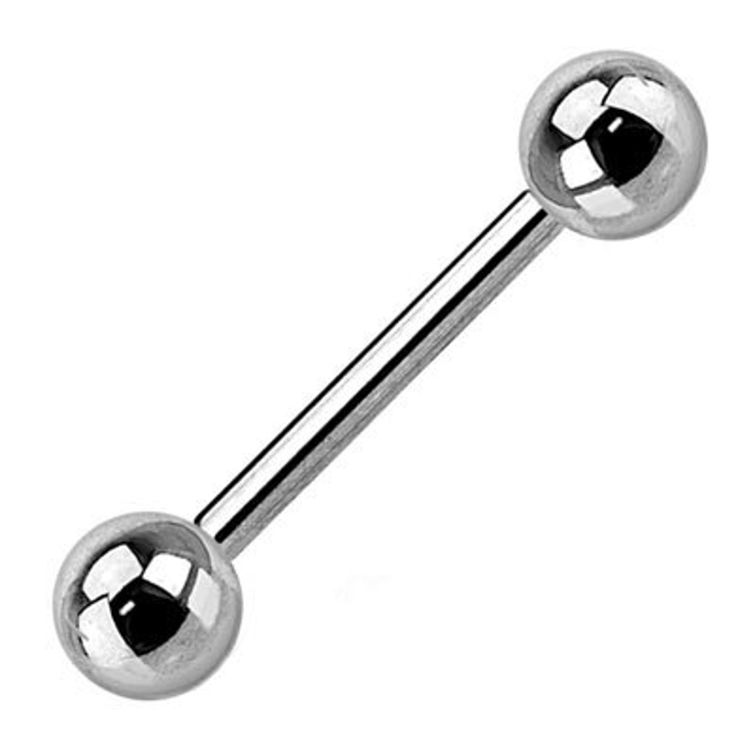 14g 16mm Titanium Straight Barbell - Etsy