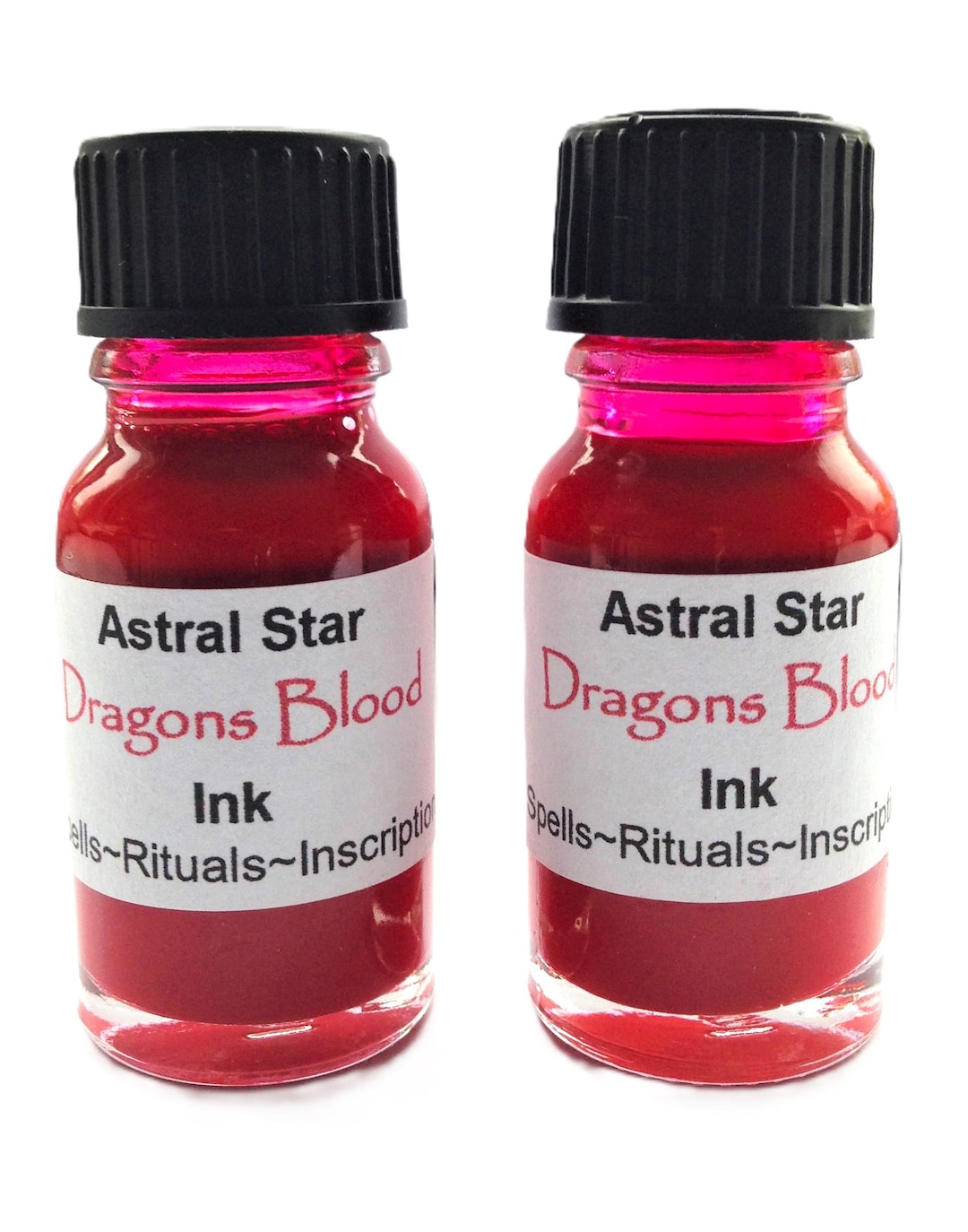 Dragons Blood Ink for Inscribing Spells Ritual Candle Magick 2 X 10ml ...