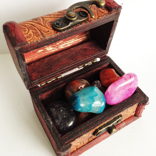Mini Treasure Chest - Etsy