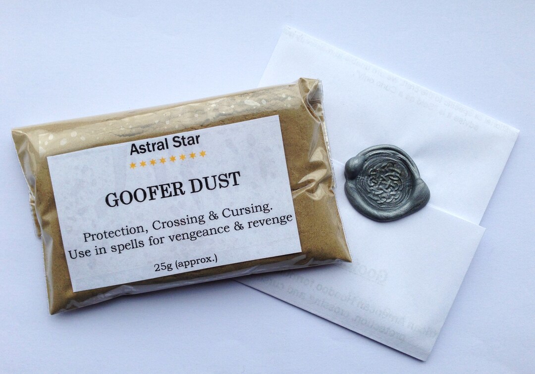 GOOFER DUST - Traditional Ritual Powder for Protection, Crossing ...