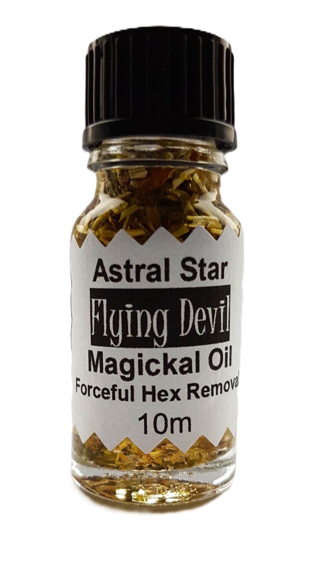 Flying Devil Magickal Oil - Evil Eye Bad Luck Reversal Return Anointing ...